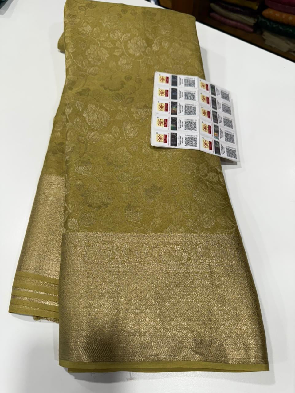 Brocade mysore silk sarees – Sri Chamundi Silks
